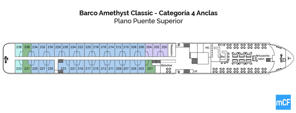 MS Amethyst Classic | miCruceroFluvial - mCF