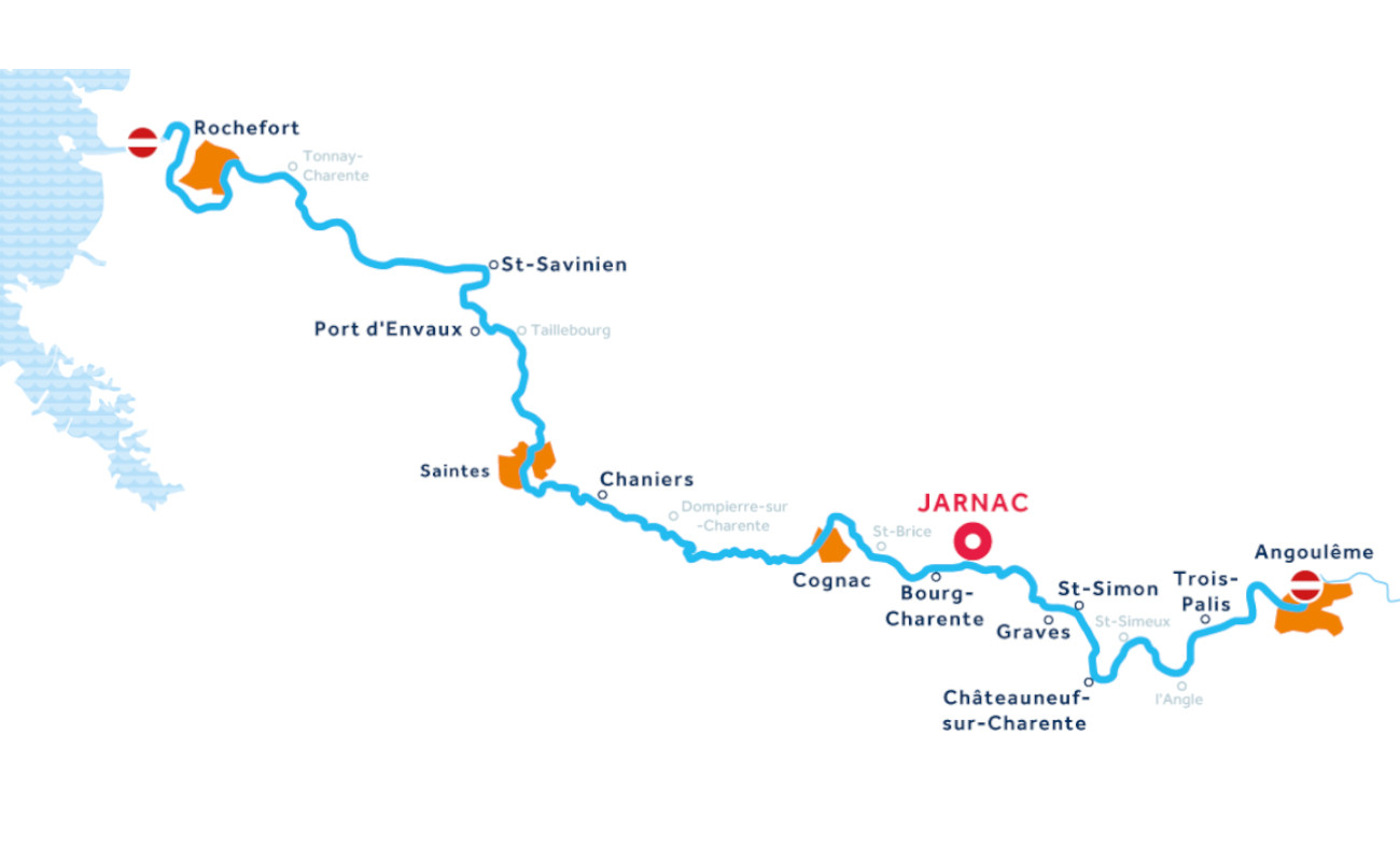 LB-CJ - Crucero por Charente desde Jarnac | miCruceroFluvial - mCF